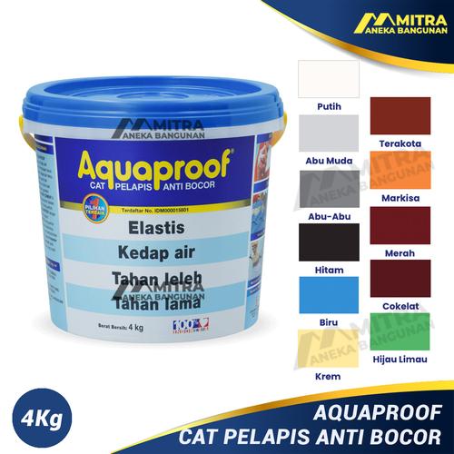 Jual AQUAPROOF 4 KG CAT PELAPIS ANTI BOCOR / CAT TEMBOK WATERPROOF ...