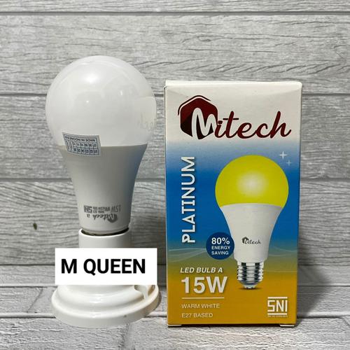 Jual MITECH PLATINUM LAMPU LED A BULB 15W 15 WATT SNI BERGARANSI ...