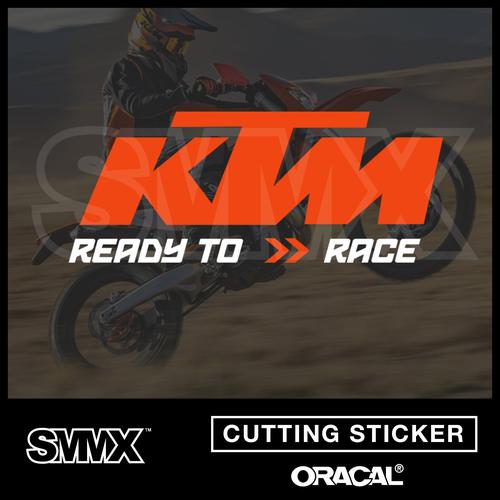 Jual Sticker Cutting Stiker KTM Ready to race - Kota Bekasi - Sumo MX ...