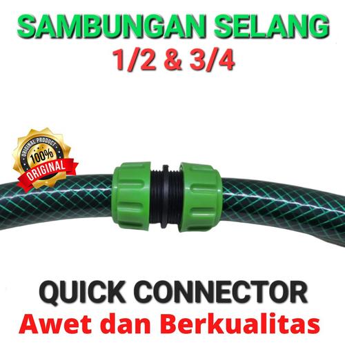 Jual Penyambung Selang Air Konektor- Sambungan Selang Air - Quick ...