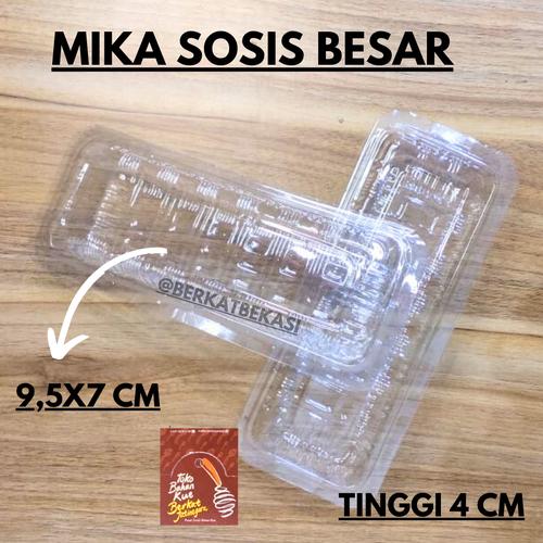 Jual MIKA SOSIS BESAR/ MIKA PERSEGI PANJANG/ MIKA SOSIS/ MIKA CAKE/50 ...