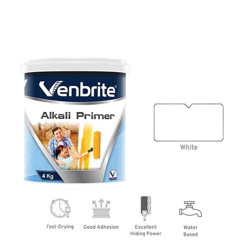 Jual Cat Dasar Tembok Interior VENBRITE Alkali Primer - 4 Kg - Kota ...