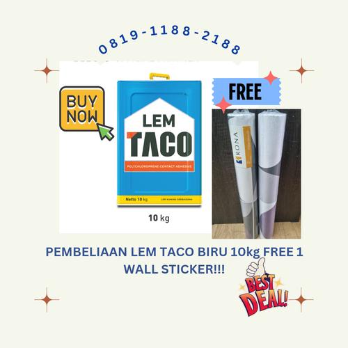 Promo TACO Lem Kuning 10kg - LemTacoBiru10kg - Jakarta Barat - Baba ...
