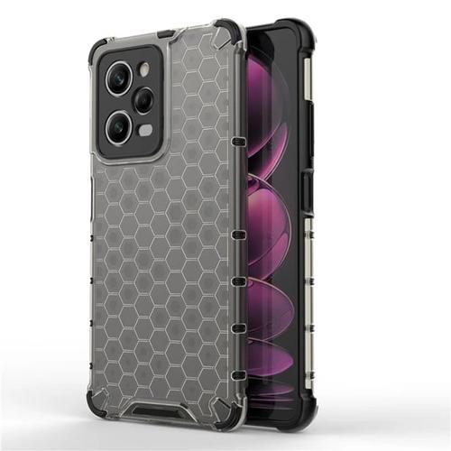 Jual Case POCO X5 PRO 5G Rugged Armor Honeycomb Series - SMOKE GREY ...