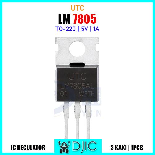 Jual LM7805 Voltage Regulator 5V 1 Ampere TO-220 Original UTC 7805 - Kab. Ponorogo - DJIC ...