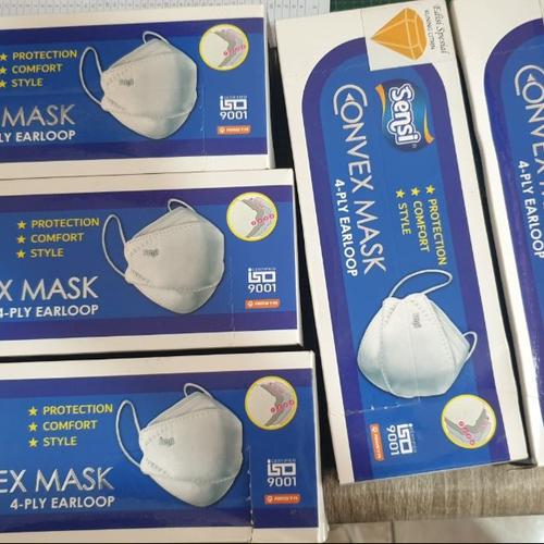 Jual Masker Sensi Convex 4 Ply Ecer Satuan Warna Kuning - Jakarta Timur ...