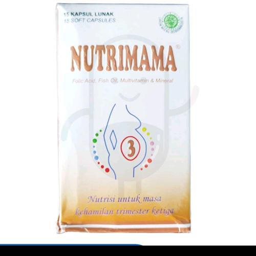 Jual Nutrimama 3 per botol isi 15kapsul - Jakarta Utara - MediVitMart | Tokopedia