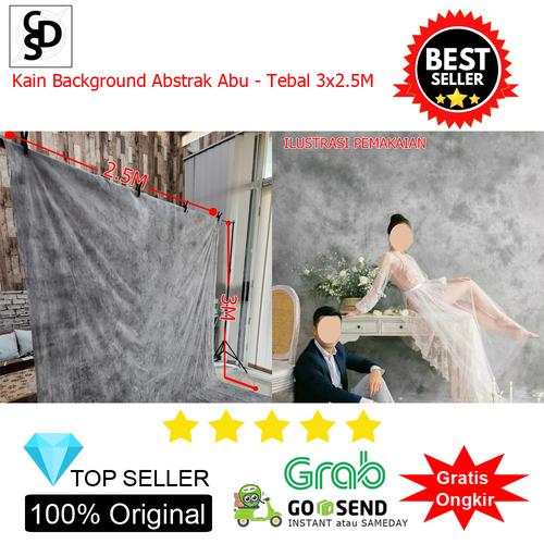 Jual Kain Background/Backdrop Studio Fotografi 3x2.5 Meter - ABSTRAK ...