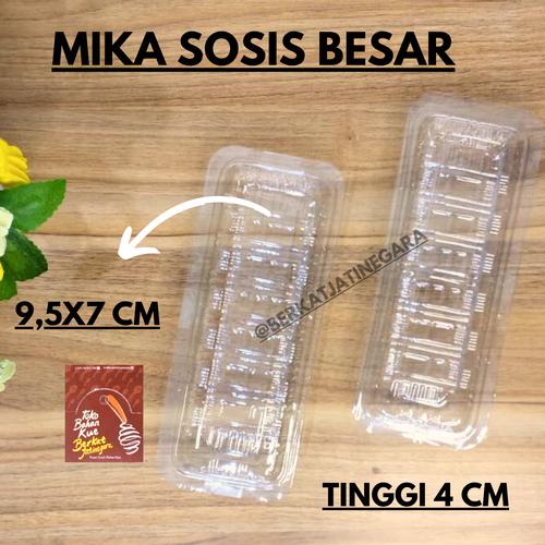 Jual MIKA SOSIS BESAR/ MIKA SOSIS/ MIKA PERSEGI PANJANG / 50 PCS ...
