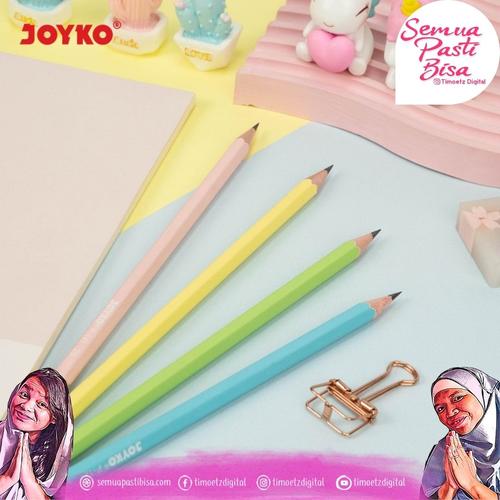 Jual Pensil 2B Joyko For Computer P-121 - Pensil 2B Komputer Warna ...