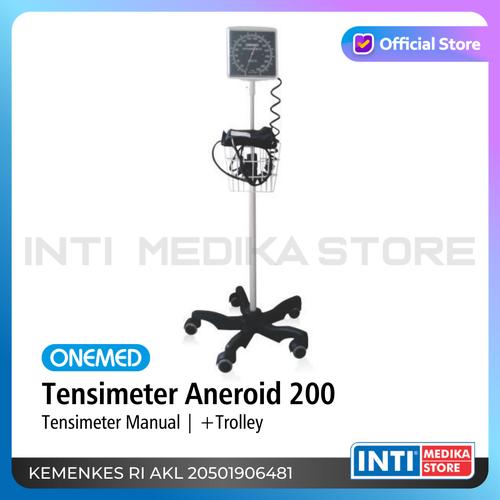 Promo ONEMED - Tensimeter Aneroid Mobile 200 + Trolly | Tensi Manual ...