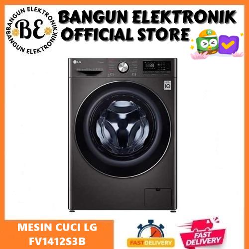 Promo LG FV1412S3B MESIN CUCI FRONT LOADING 12 KG INVERTER FV1412 ...