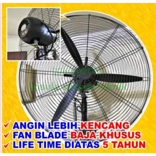 Jual Powerfull Industrial Wall Fan 300 Watt Kipas Blower Dinding 30 ...