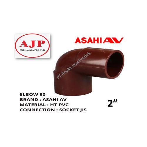 Jual ELBOW 90 HT-PVC JIS - ASAHI ( JAPAN ) - 2 INCH - Jakarta Utara ...
