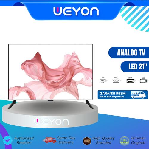 Jual LED TV LAYAR 21 INCH HD TV TELEVISI GARANSI 1 TAHUN READY INPUT ...
