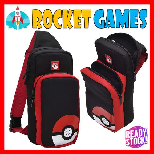 Jual Sling Bag Travel Bag Adventure Pack POKEBALL Nintendo Switch ...