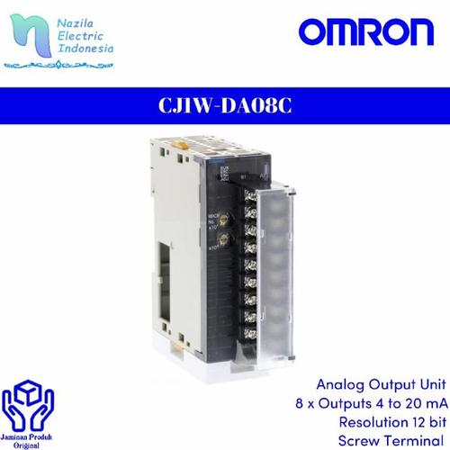 Jual Omron Plc Cj1W-Da08C Analog Output Modul Cj1Wda08C Original ...