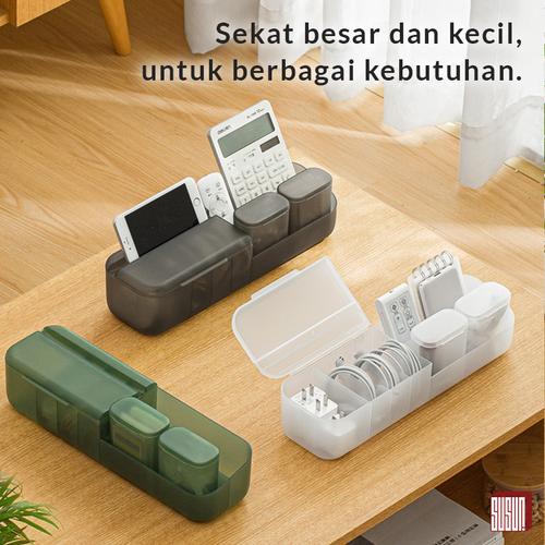 Jual Set Kotak Tempat Charger Handphone Kabel Organizer dan Phone ...