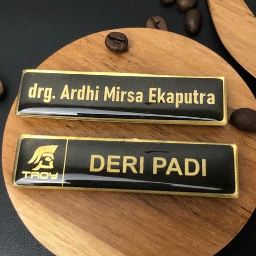 Jual name tag nama dada Kuningan Magnet - Jakarta Pusat - Toga Advokat ...