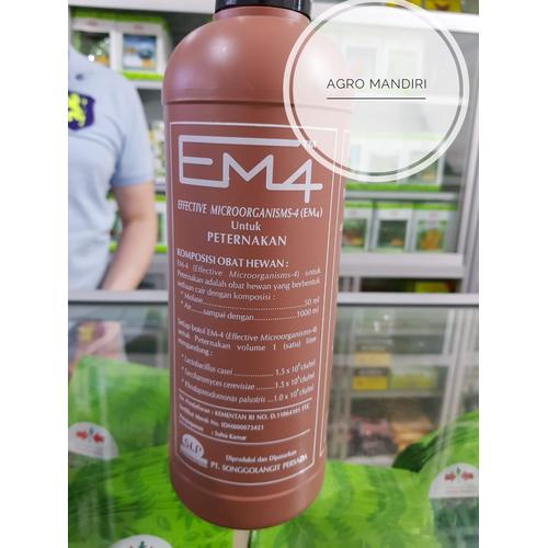 Jual EM4 Peternakan 1 Liter Bakteri Probiotik Vitamin Hewan Ternak Sapi ...