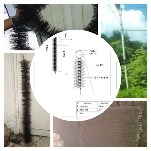 Jual kawat ijuk pln / ijuk inti kawat / anti reptil /anti tikus 100cm ...