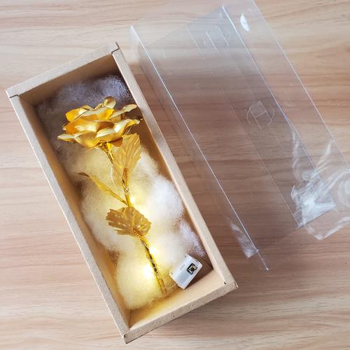Jual Bunga Mawar Beauty and The Beast Gold Foil Flower Galaxy Rose Box ...