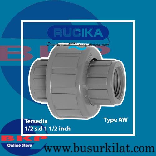 Promo Water Mur Pvc Rucika uk 1/2 s.d 1 1/2 inch / Union Socket Pvc ...
