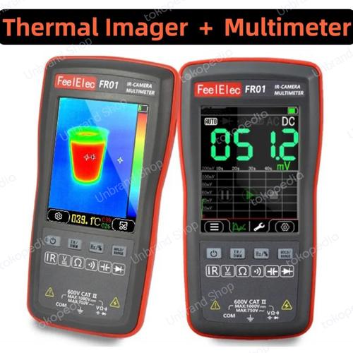 Jual multimeter thermal imager industrial camera DC AC thermography ...