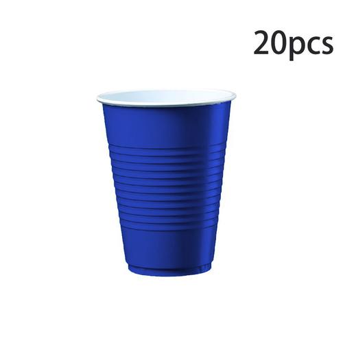 Jual 20pcs 16oz Cup Gelas Plastik Merah 450ml Red Party Cup - Biru ...