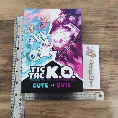 Jual Tic Tac KO K.O. Cute vs Evil Card Team-Based Board Game - Kota Bandung - Mekuya Games ...