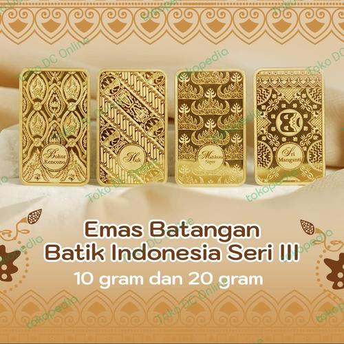 Jual LM Batik Indonesia Seri III Emas Batik Antam Seri 3 10 gr 20 gr - Huk 10gr - Jakarta Barat ...