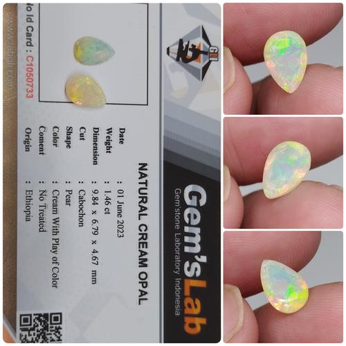 Jual Natural Opal Kalimaya Welo cutting 1 ct up super jarong memo GLI ...