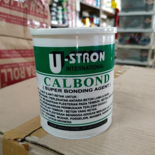 Jual Ustron Calbond kaleng/galon U-Stron Lem Perekat Beton - 4 kg ...