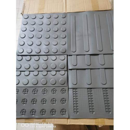 Jual Blind Road Sidewalk / Safety Rubber Tactile / Tactile Line Rubber ...