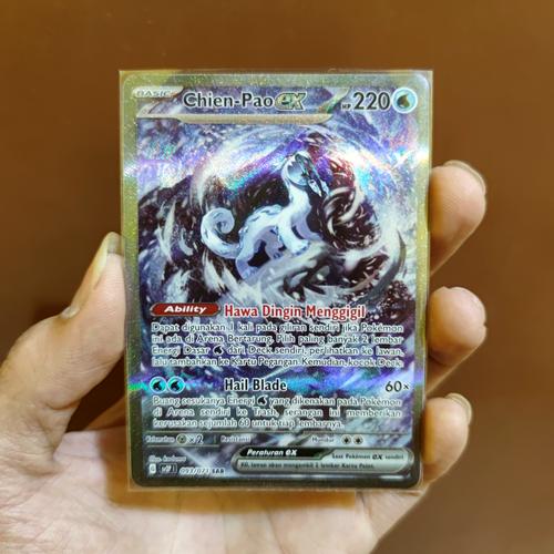 Jual Chien-Pao / Chien Pao EX SAR sv2P 093/071 Kartu Pokemon TCG ...