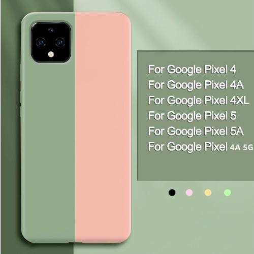 Jual Google Pixel 4a 4G 5 5a 5G 4 4 XL Case Velvet Inside Pure Color ...