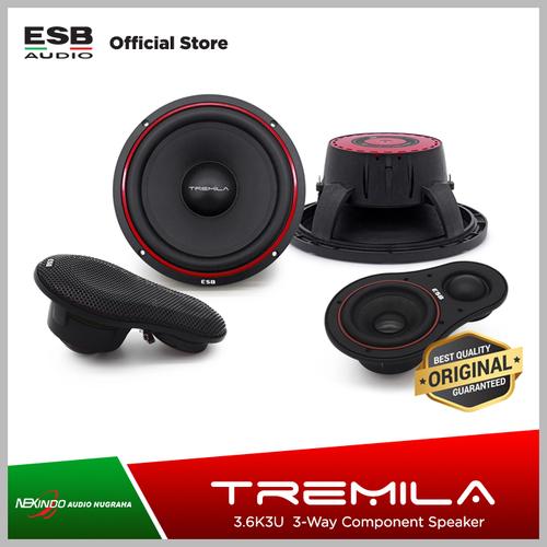 Jual ESB Audio 3.6K3U (TREMILA) 3-Way Component Speaker ...