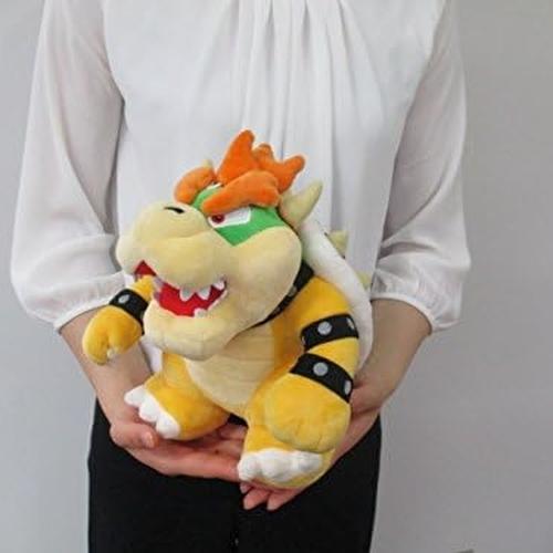 Jual ORIGINAL Sanei Super Mario Bros Bowser All Star Plush Boneka 26cm ...