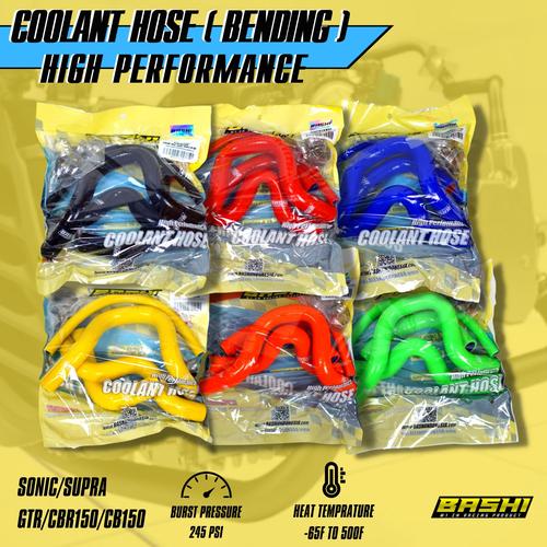 Jual SELANG RADIATOR BASHI COOLANT HOSE SONIC/SUPRA IMPORT TAHAN PANAS ...