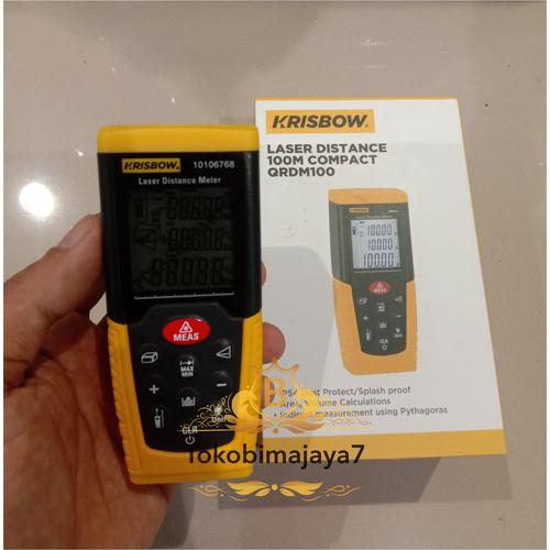 Jual Meteran Laser Digital Compact 100 Mtr Krisbow - Kota Surabaya ...