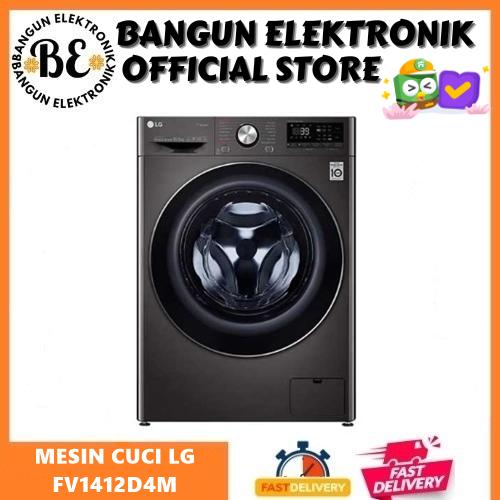 Promo LG FV1412D4M MESIN CUCI FRONT LOADING 12 KG INVERTER FV1412 ...