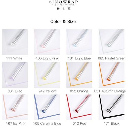 Jual cellophane paper buket kertas clear line transparan warna 58 x 58 ...