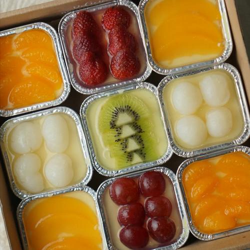 Jual Puding Buah Mini / Pudding Susu / Salad / Dessert / Pudding Fruit ...