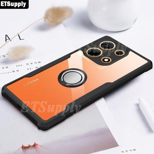 Jual CASING INFINIX NOTE 30 PRO SILIKON RING HP TALI LANYARD CLEAR HITAM HP - XUNDD, NOTE 30 PRO ...