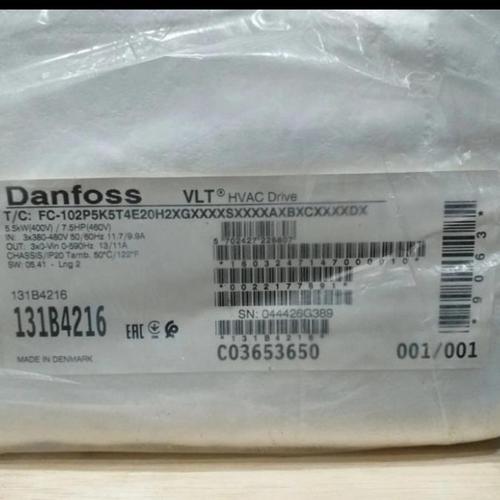 Jual Inverter Danfoss 5.5Kw 3P 380V/Inverter Danfoss 5,5Kw 7.5Hp 380V ...