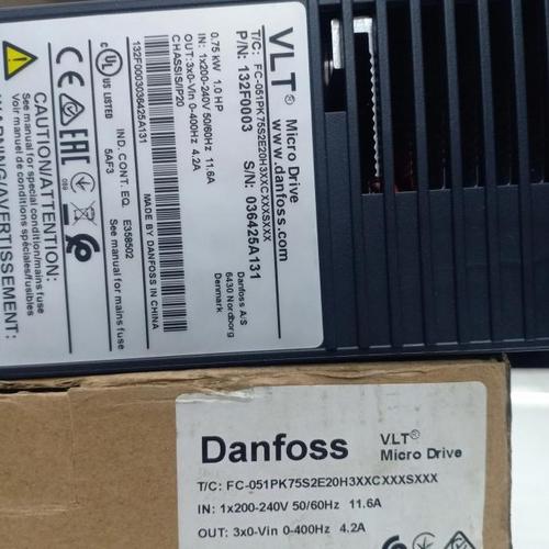 Jual Inverter Danfoss 0,75Kw 1Hp 220V - Jakarta Selatan - Otomasi ...