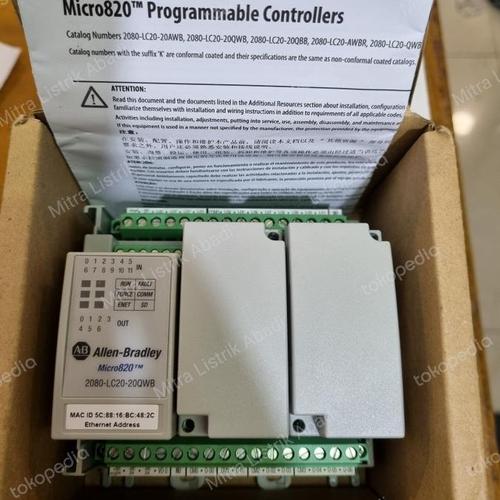Jual Allen Bradley Micro820 2080-Lc20-20Qwb - Jakarta Selatan - Defranss | Tokopedia