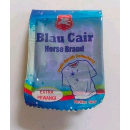 Jual Blau sachet cair cap kuda terbang / Blau Horse Brand cair sachet ...