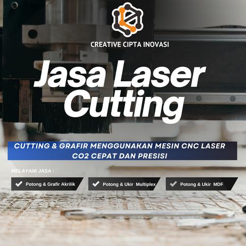 Jual CUTTING AKRILIK / ACRILIC / MDF / TRIPEK / DENGAN CNC LASER CO2 ...