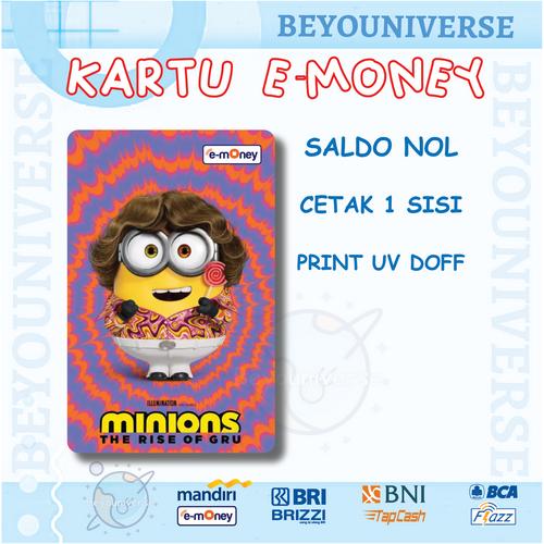 Jual KARTU Emoney MANDIRI / FLAZZ BCA gen 2 ANIME MINIONS BOB MINION ...